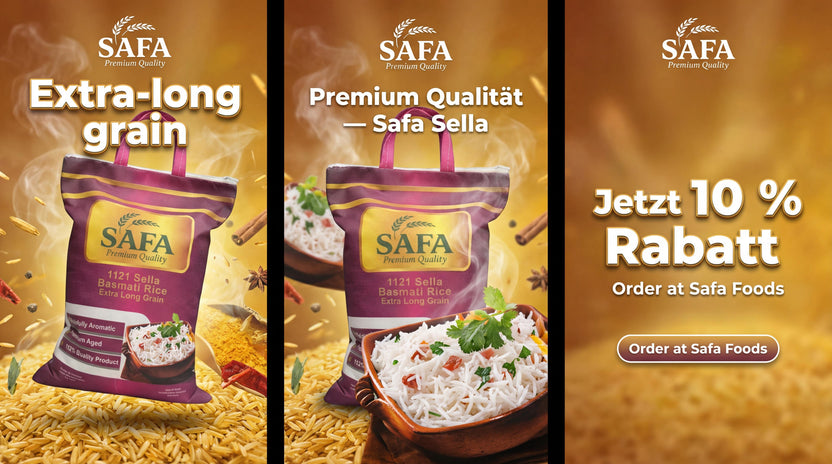 Safa Reis Premium Sella Basmati Reis – Safa Foods